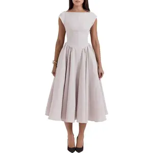 house of cb COUNTESS ドレス　wind chime HOUSE OF CB Countess Sleeveless Tulle Midi Dress | Nordstrom